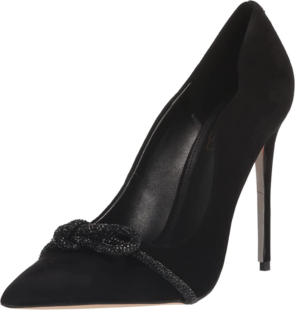 Sam Edelman Deela Black Pointed Toe Slip On Stiletto Heel Formal Dress ...