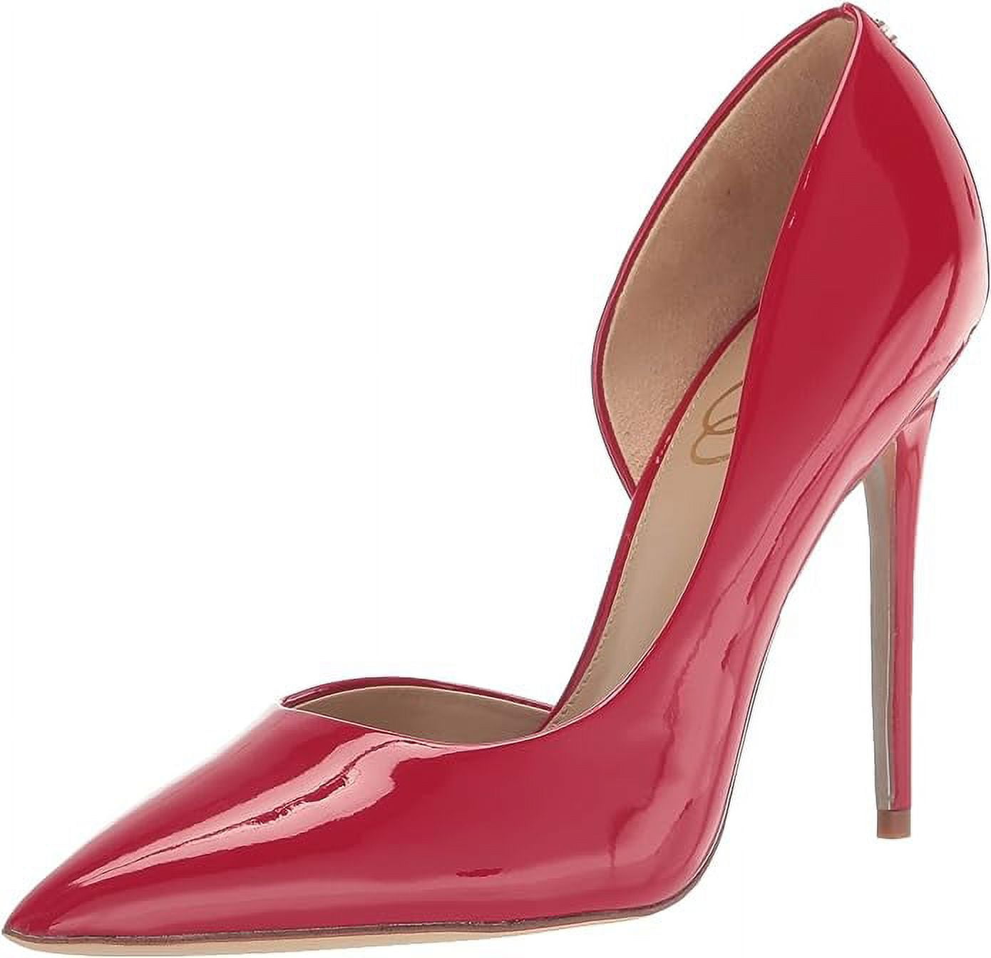 Sam Edelman Delores Ruby Red Pointed Toe Stiletto Heel Slip On Fashion ...