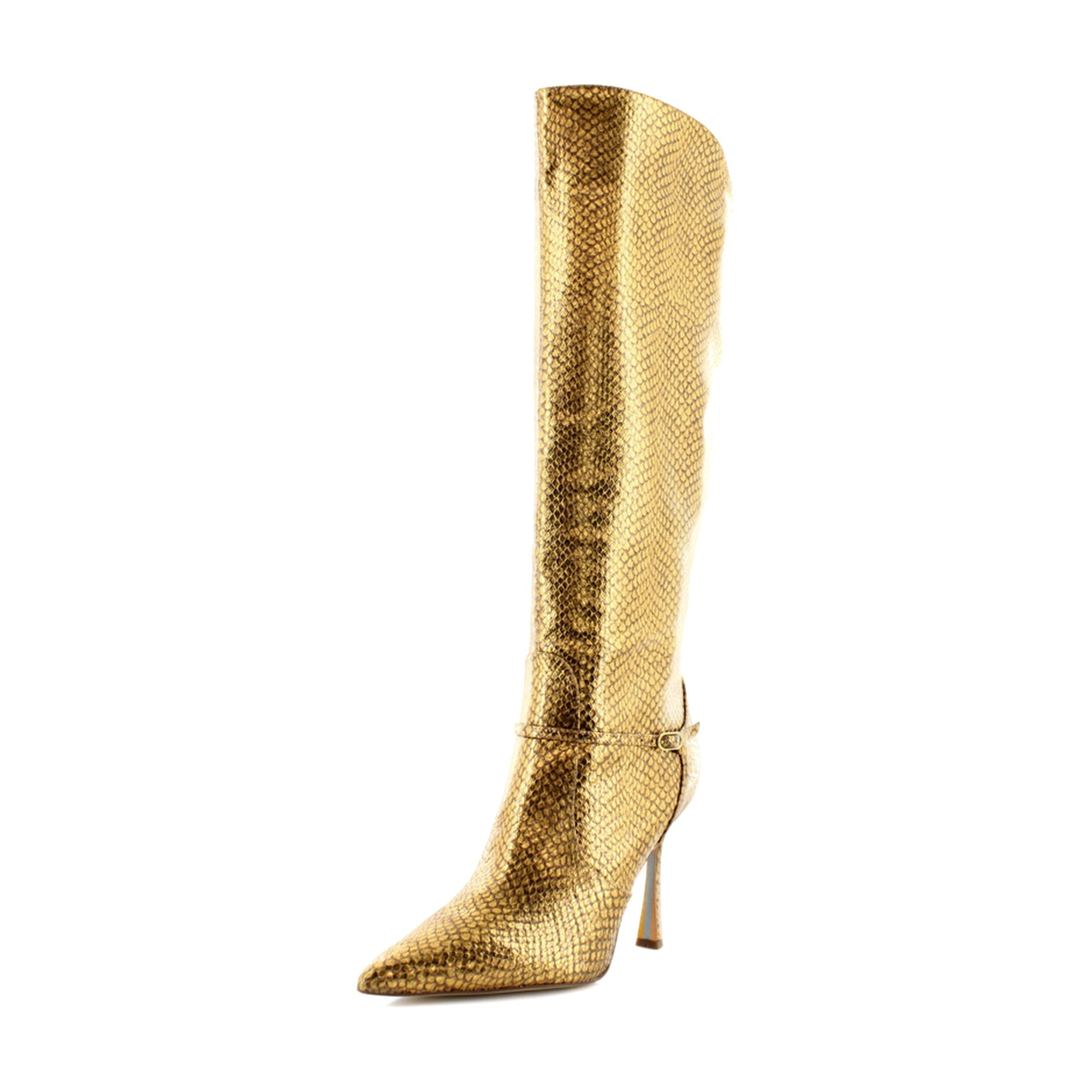 Sam Edelman Elia Women's Boots Medallion Gold Snake Size 7 M - Walmart.com