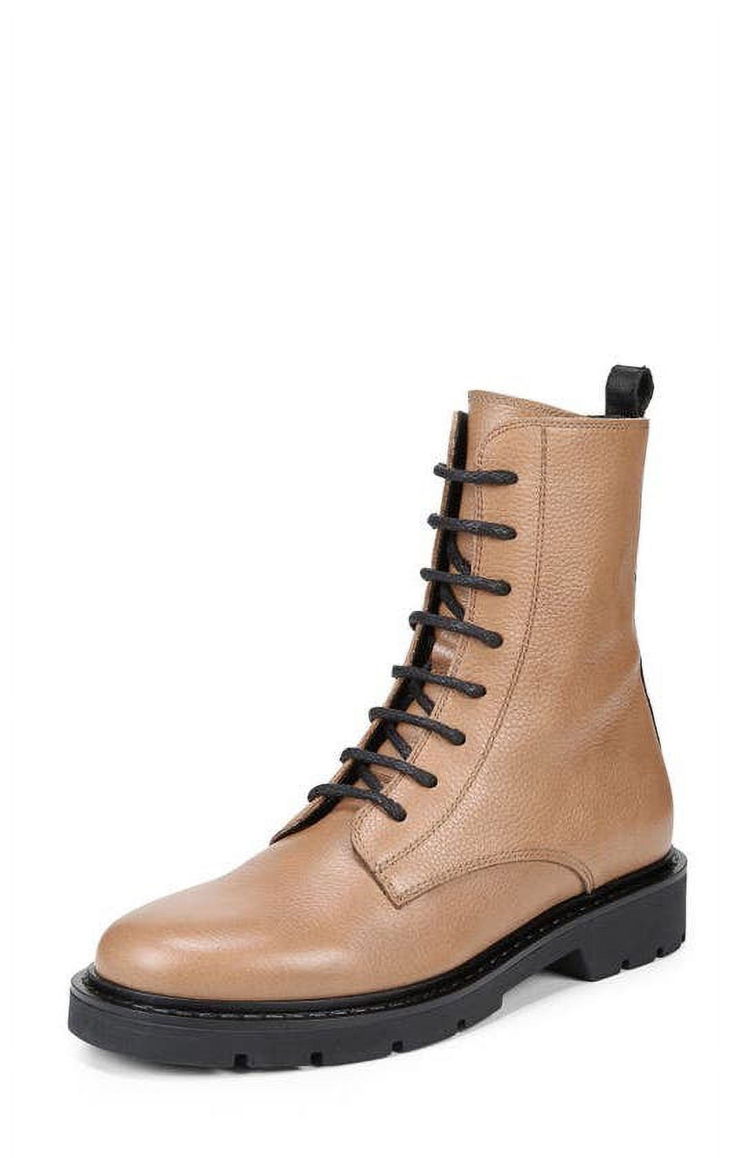 Sam Edelman Elliott Dune Rounded Toe Lace Up Combat Ankle Lug Sole ...