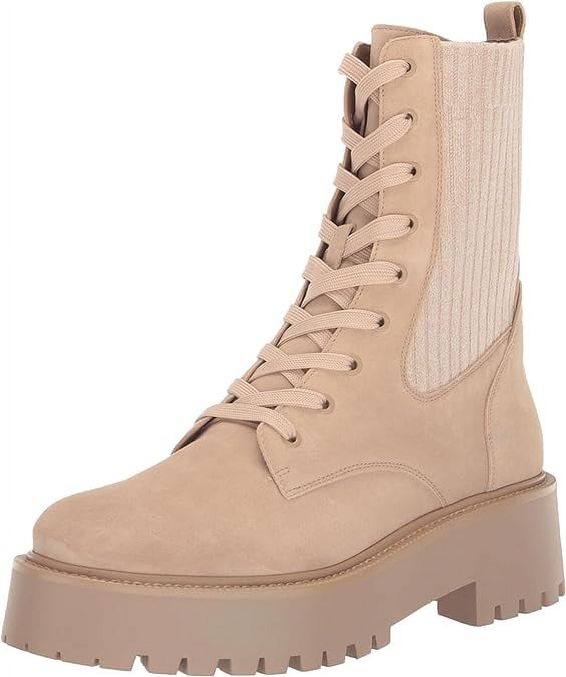 Sam Edelman Women's Evina Combat Boot Sesame 7.5M - Walmart.com
