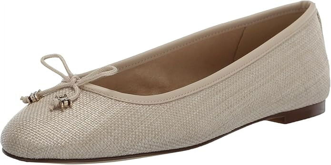 Sam Edelman Felicia Light Natural Slip On Rounded Toe Flexible Ballet ...