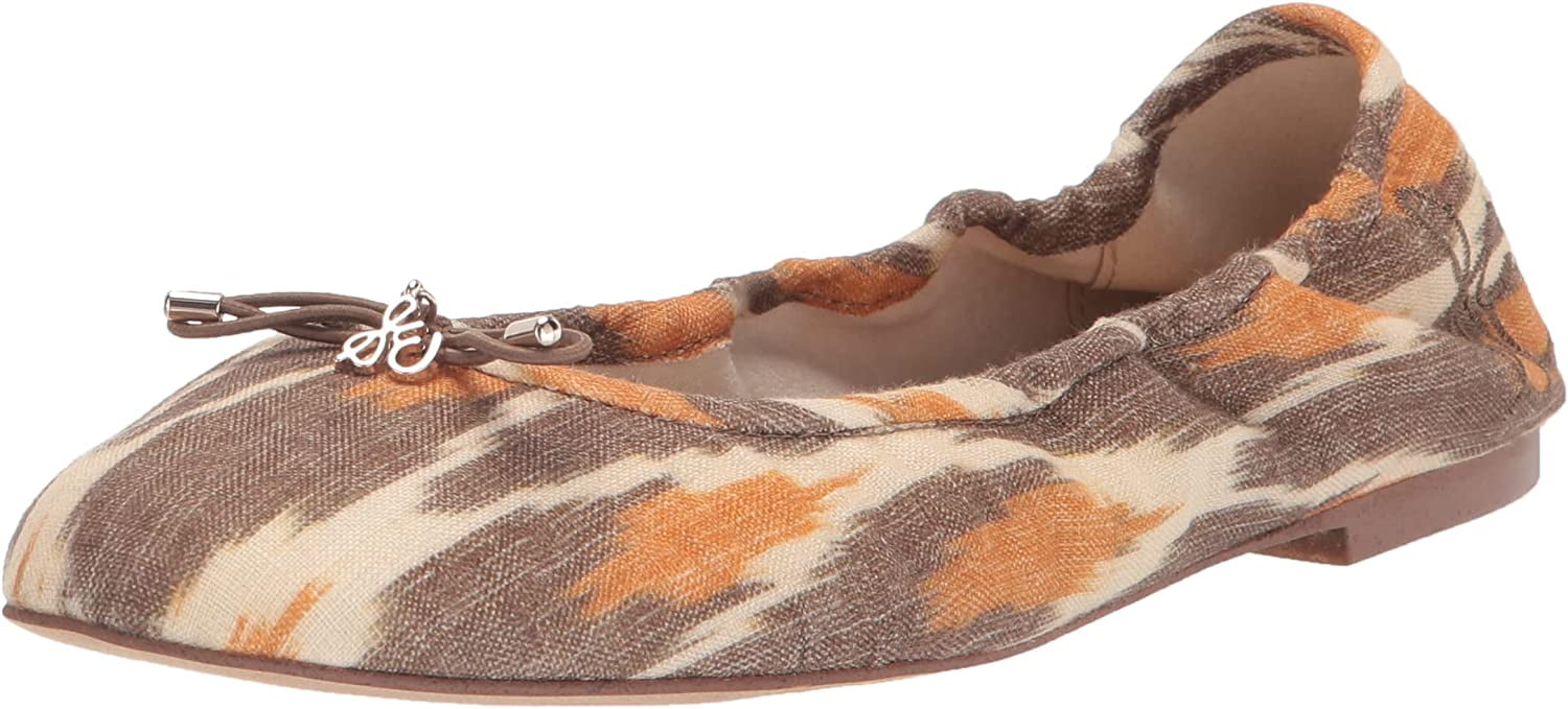 Sam Edelman Felicia Soft Grey Multi Slip On Rounded Toe Bow Detail ...