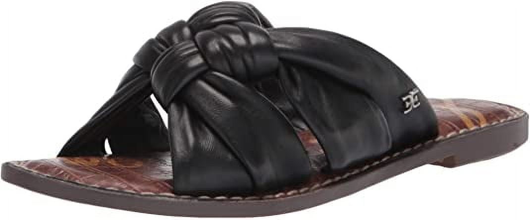 Sam Edelman Garson Women's Sandals & Flip Flops Black Leather Size 6.5 ...