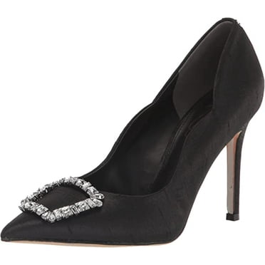 Sam Edelman Vienna Black Patent Stiletto Heel Pointed Toe Slip On ...