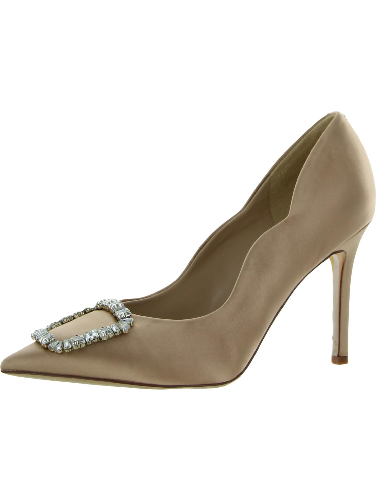 Sam Edelman Harriett Rosa Blush Pointed Toe Slip On Stiletto Heel Fashion Pumps (Rosa Blush, 6.5 ...