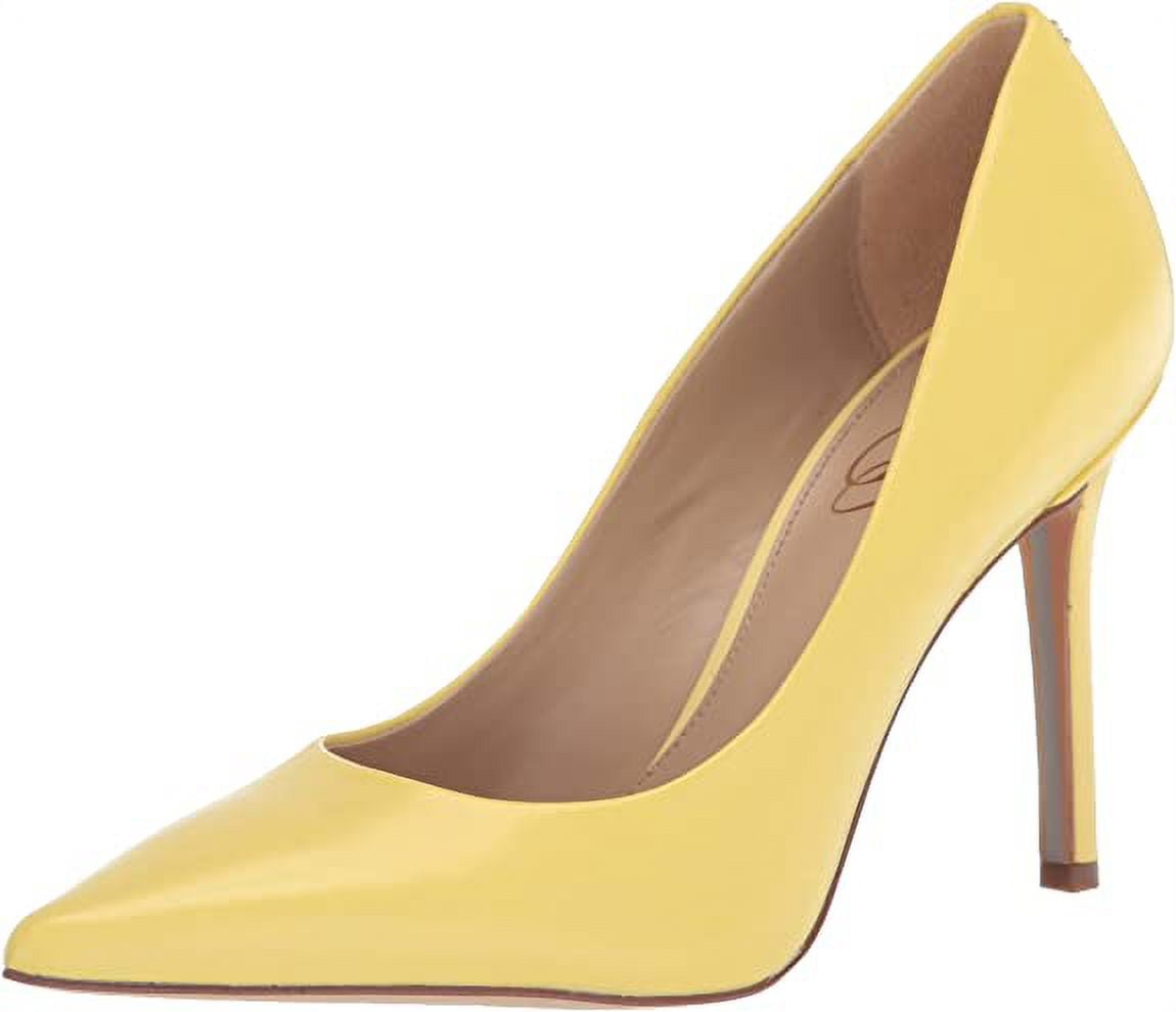 Sam Edelman Hazel Butter Yellow Stiletto Heel Pointed Toe Slip On ...