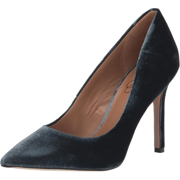 Sam Edelman Women's Hazel Teal Velvet Pump 9.5M - Walmart.com