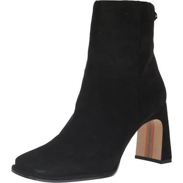 Sam Edelman Womens Wells Patent Block Heel Ankle Boots - Walmart.com