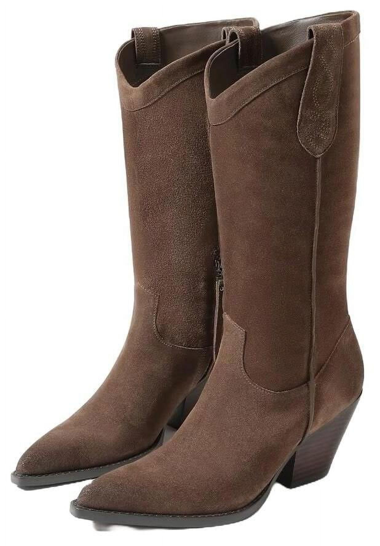 Sam Edelman Jamie Olive Taupe Side Zipper Pointed Toe Block Heel ...