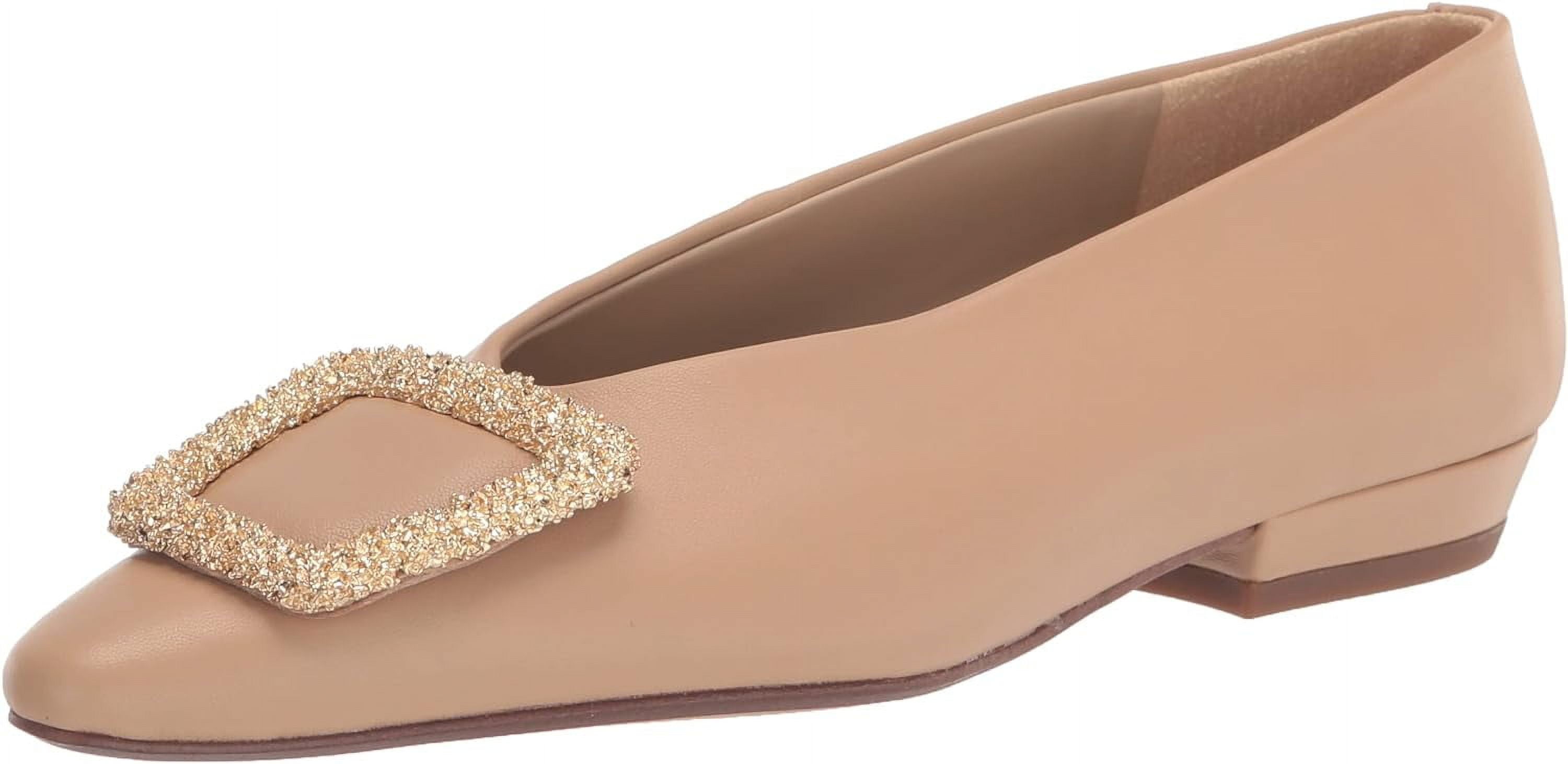 Sam Edelman Janina Macadamia Slip On Pointed Toe Buckle Detailed Flats ...