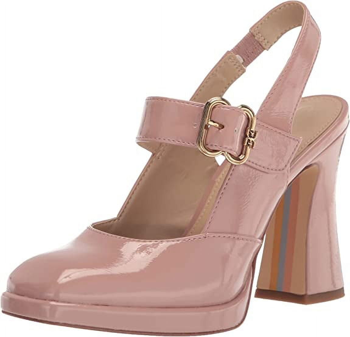 Sam Edelman Jildie Cedar Pink Mary Jane Platform Slingback Dress Pumps ...