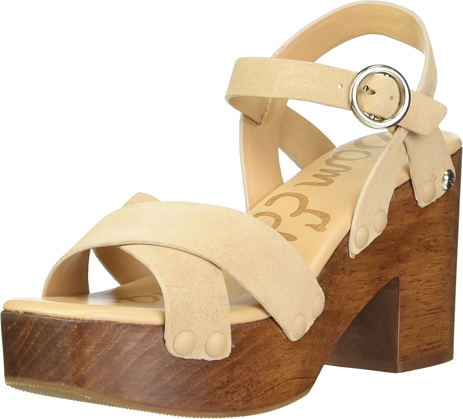 Sam Edelman Josefine Women's Sandals & Flip Flops Camel Size 10.5 M ...