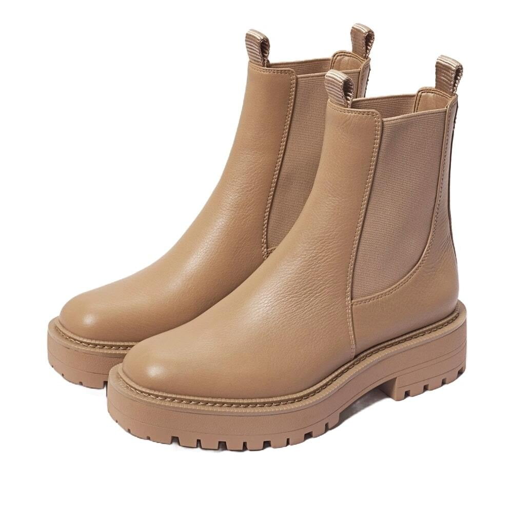 Sam Edelman Women's Laguna Chelsea Cedarwood Leather Ankle Boot 7.5W ...