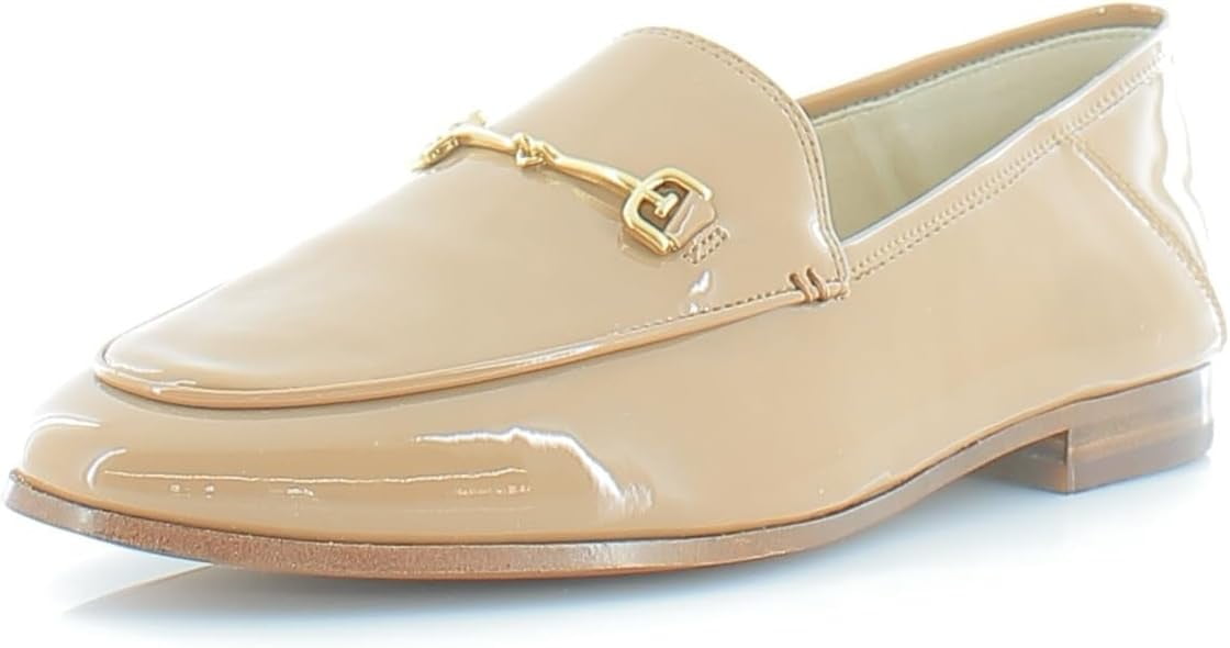 Sam Edelman Loraine Rosa Blush Patent Classic Chain Detail Vamp Wide ...