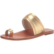 Sam Edelman Maxy Wheat Multi Slip On Snake Embossed Toe Ring Chic ...