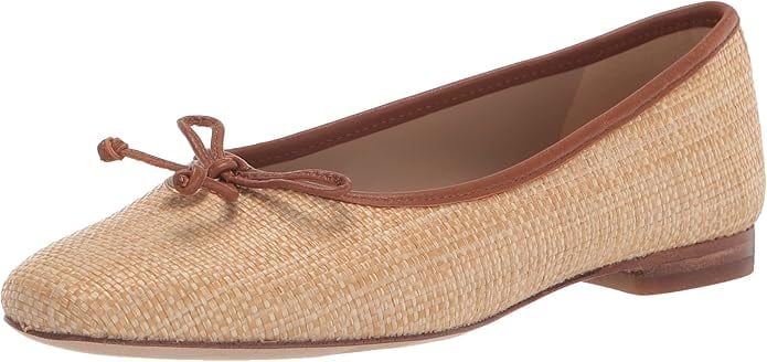 Sam Edelman Meadow Bleached Beechwood Slip On Square Toe Bow Detail ...