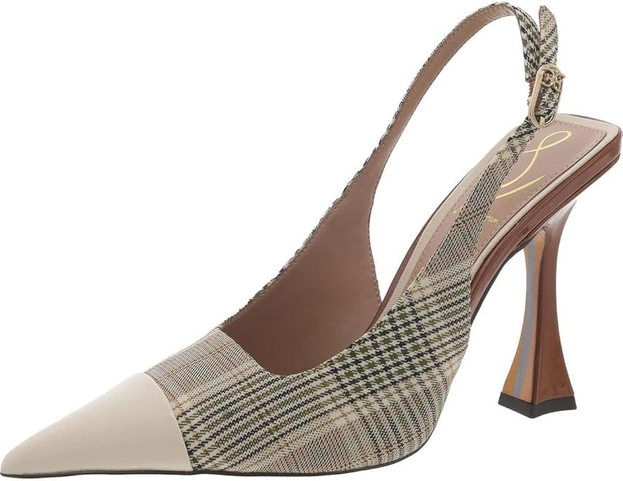 Sam Edelman Odette Oat Multi/Alpine Ivory Pointed Toe Slingback ...
