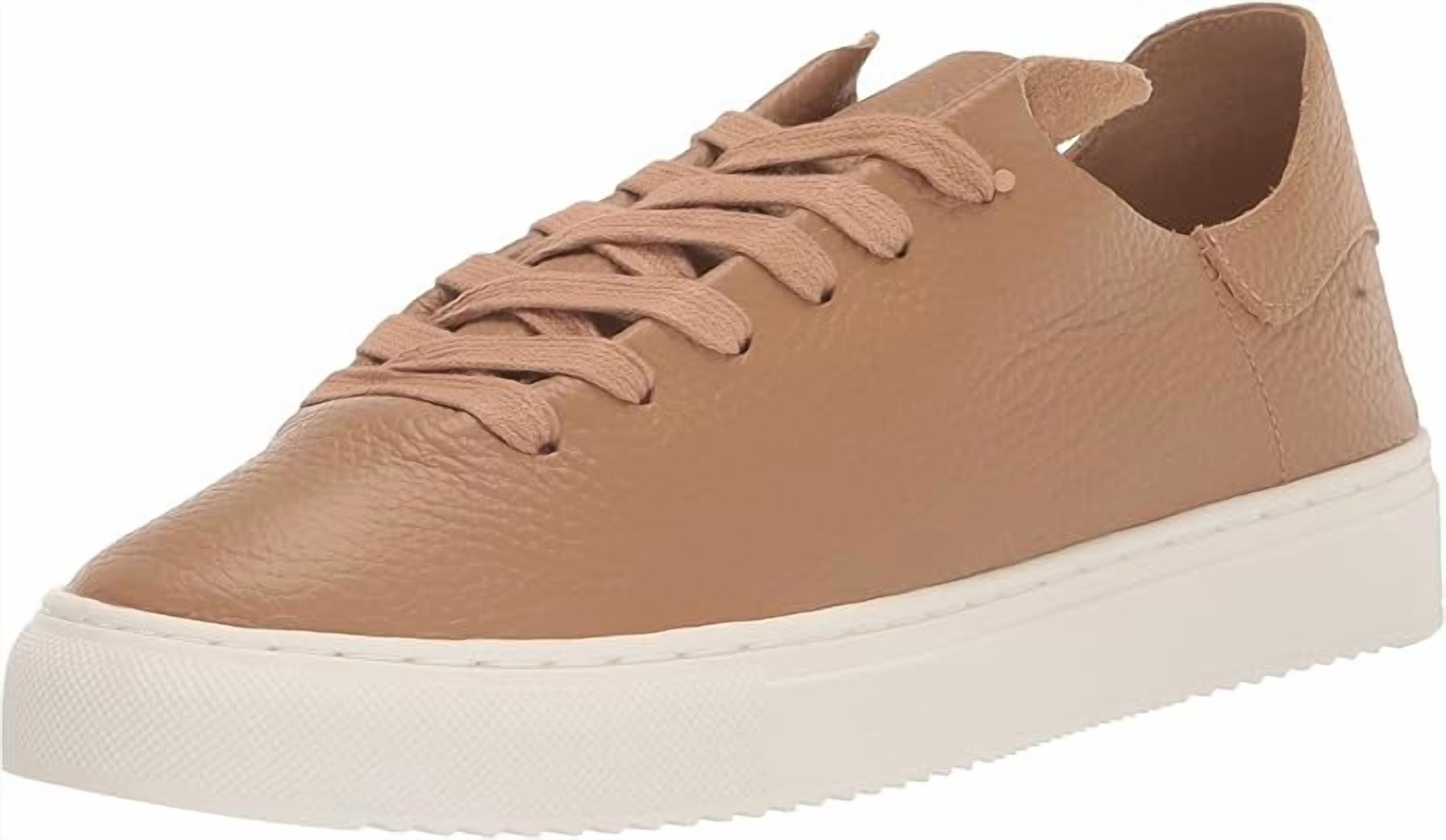 Sam Edelman Women's Poppy Sneaker Camel Leather 5M - Walmart.com