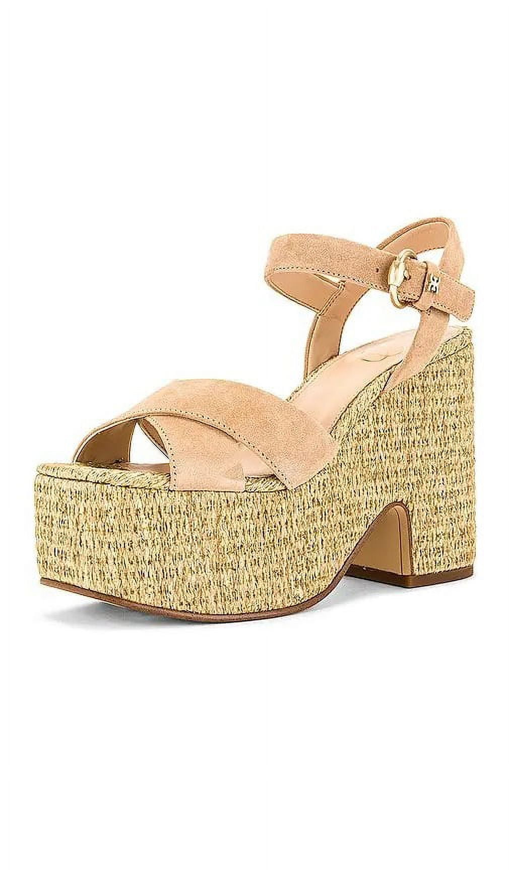 Sam Edelman Trianna Women's Sandals & Flip Flops Sesame Size 9 M ...