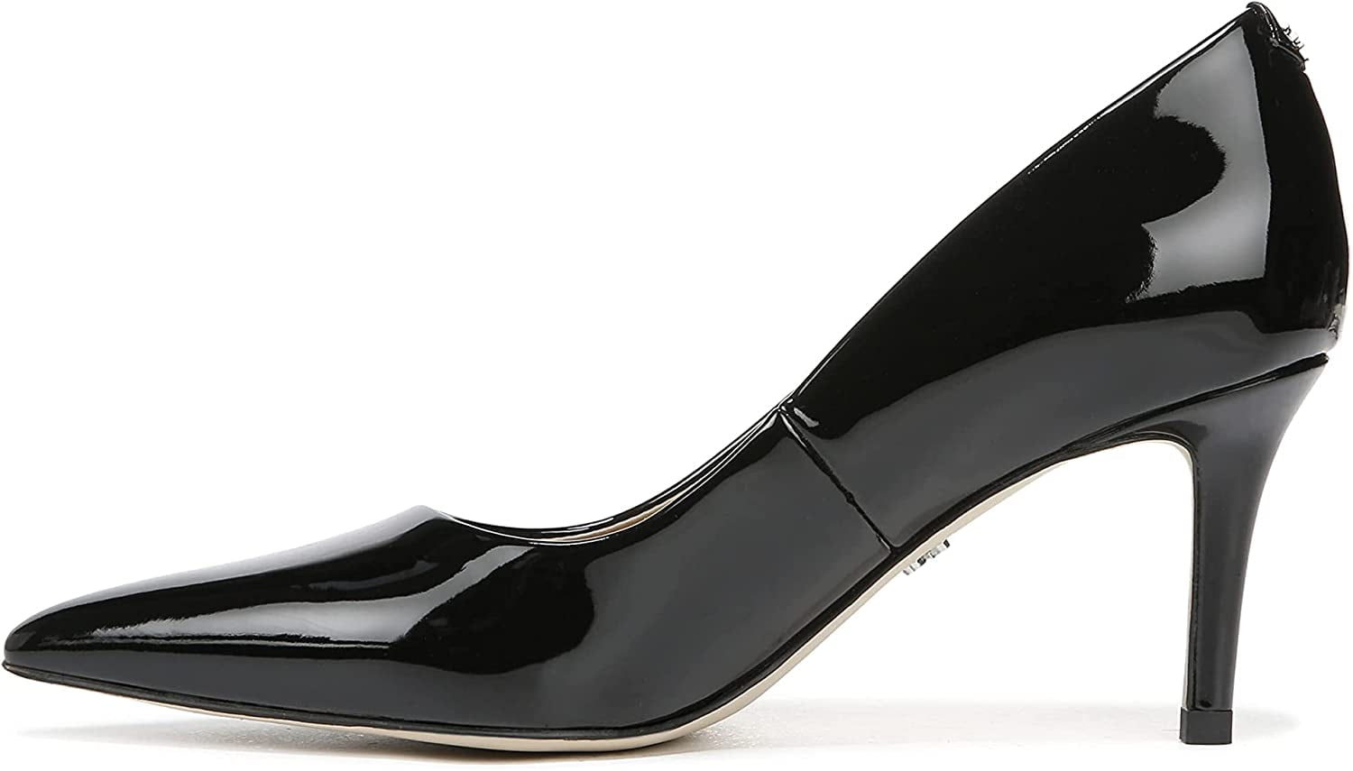 Sam Edelman Vienna Black Patent Stiletto Heel Pointed Toe Slip On ...