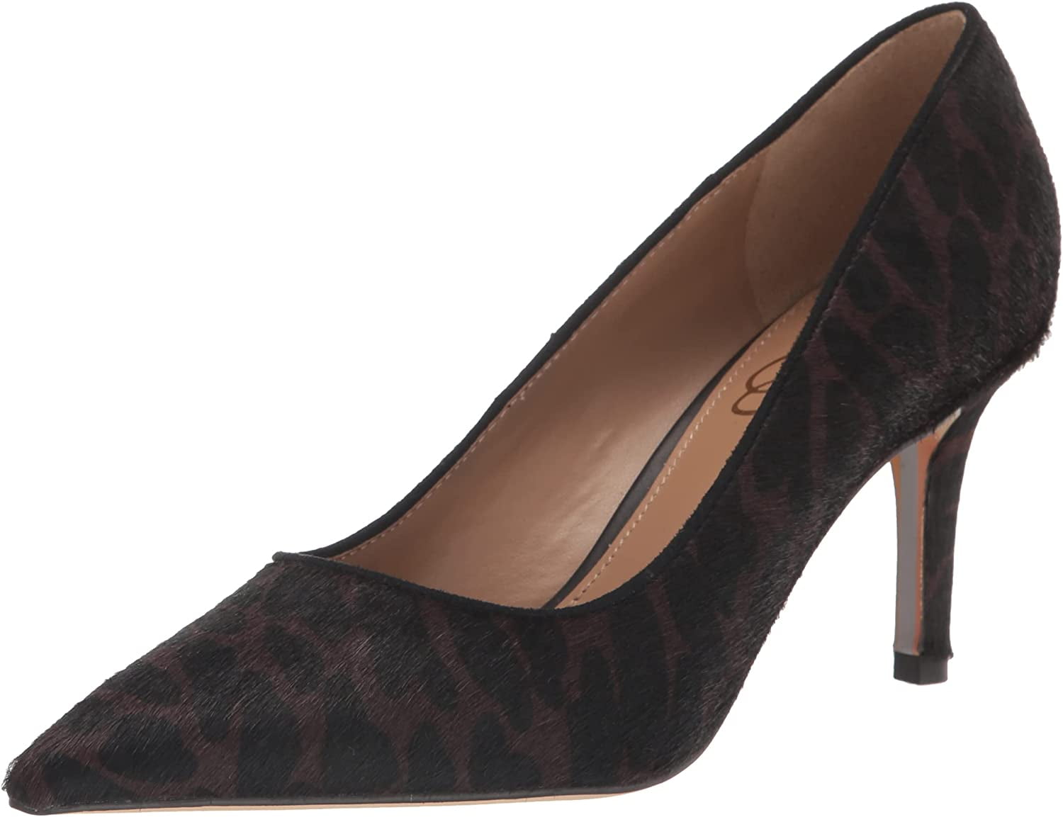 Sam Edelman Vienna Brown Multi Stiletto Heel Pointed Toe Slip On ...