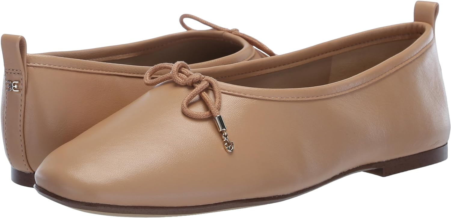 Sam Edelman Women's Ari Ballet Flat Beechwood 7.5M - Walmart.com