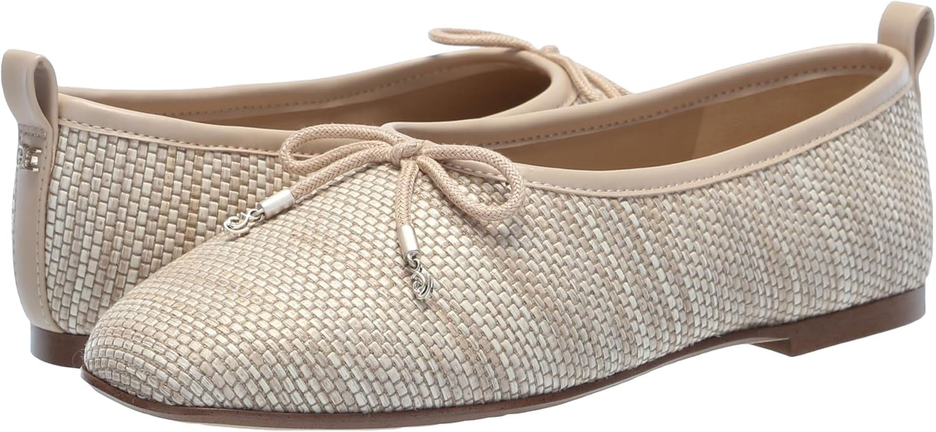 Sam Edelman Women's Ari Ballet Flat Light Natural 9M - Walmart.com