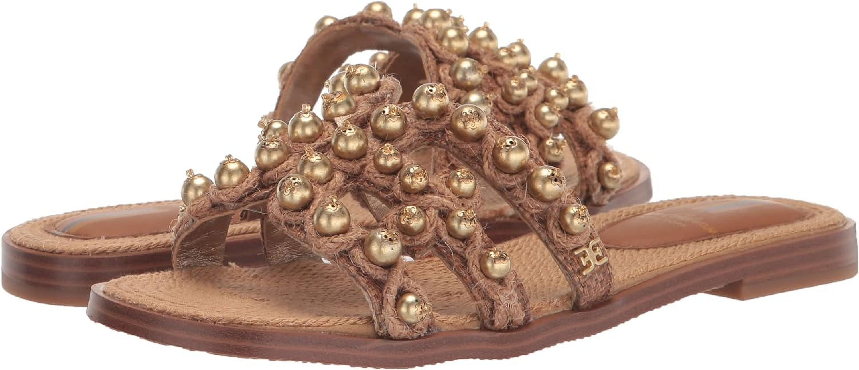 Sam Edelman Women's Bay Sandal Cuoio Pearl 9M - Walmart.com