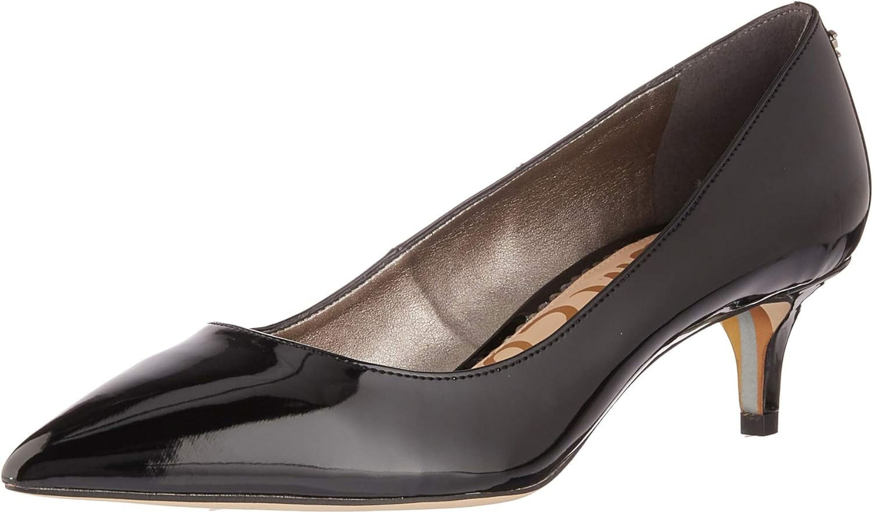 Sam Edelman Women's Dori Black Patent Pump 7.5M - Walmart.com