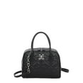 Sam Edelman Women's Elisa Monogram Quilt Satchel Crossbody Black ...