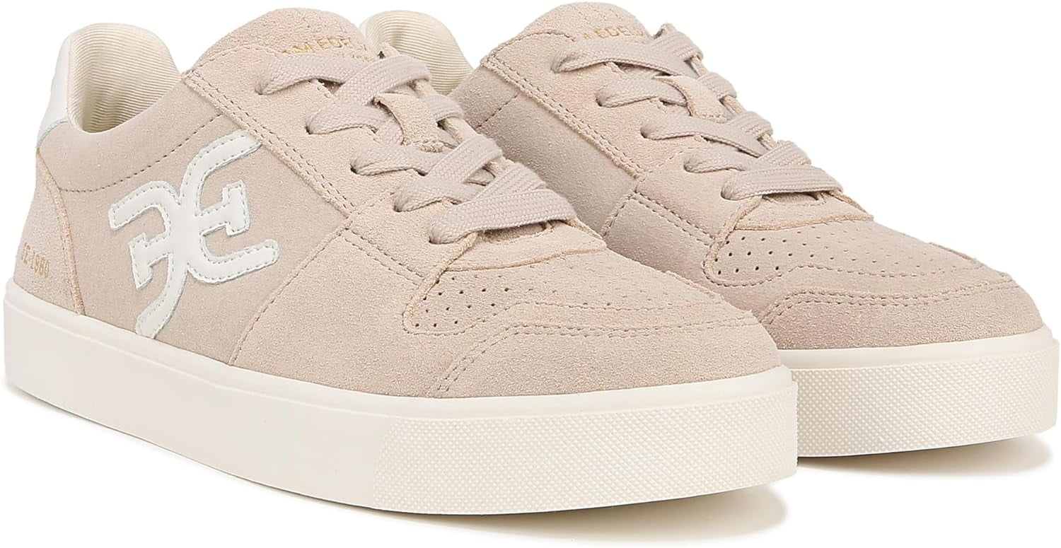 Sam Edelman Women's Ellie Sneaker Limestone/Sugar 8M - Walmart.com