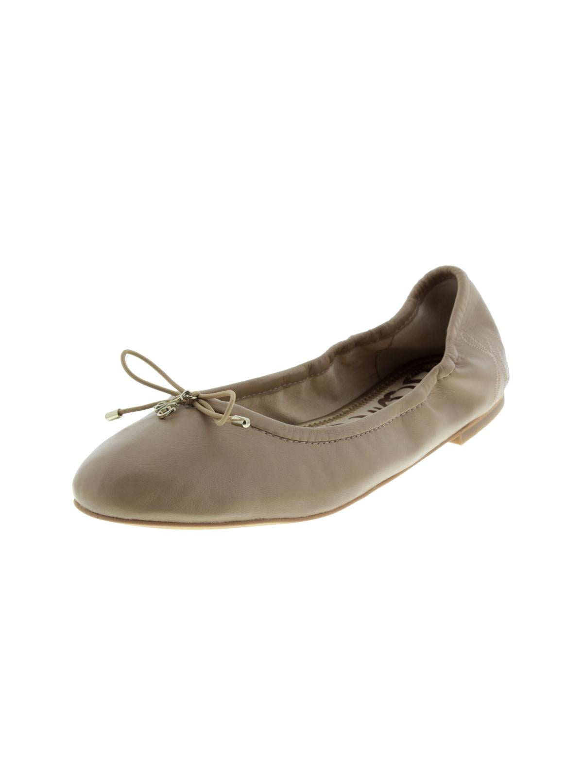 Sam Edelman Women's Felicia Ballet Flats Beige Leather 7M - Walmart.com