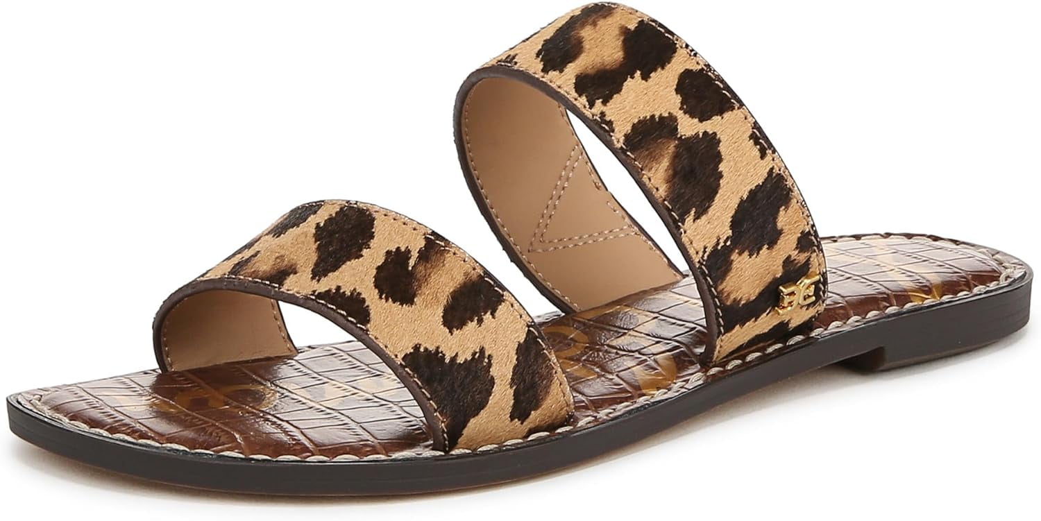 Sam Edelman Women's Gala Slide Sandal Cyprus Tan Multi 8.5M - Walmart.com