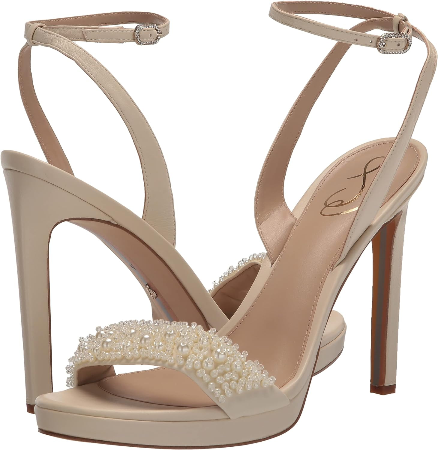 Sam Edelman Women's Jade Sandal Modern Ivory Perla 8.5M - Walmart.com