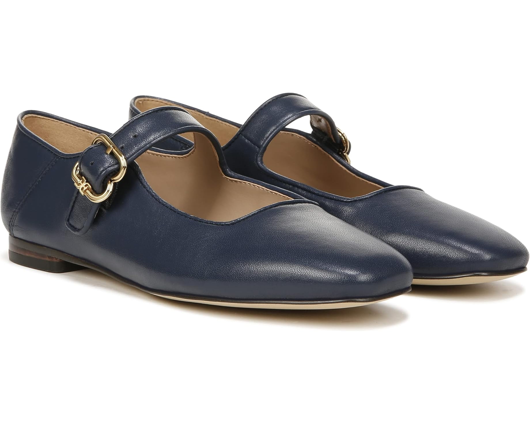 Sam Edelman Women's Michaela Mary Jane Flats Hudson Navy 12M - Walmart.com