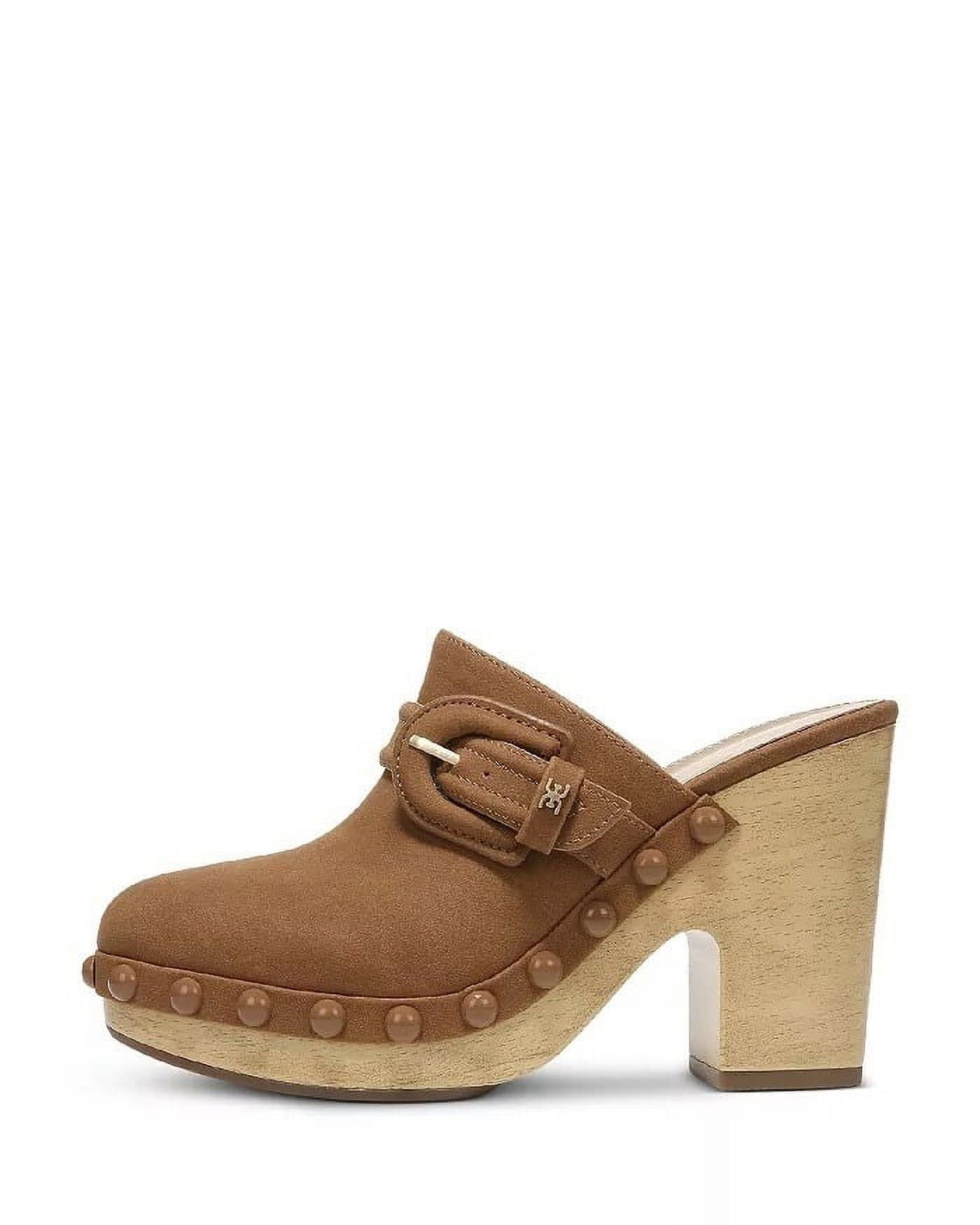 Sam Edelman Women's Nyla Slip On Clogs Cuoio Suede 9M - Walmart.com