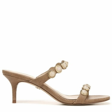 Sam Edelman Nolita Modern Ivory Block Heel Open Toe Ankle Strap Heeled ...