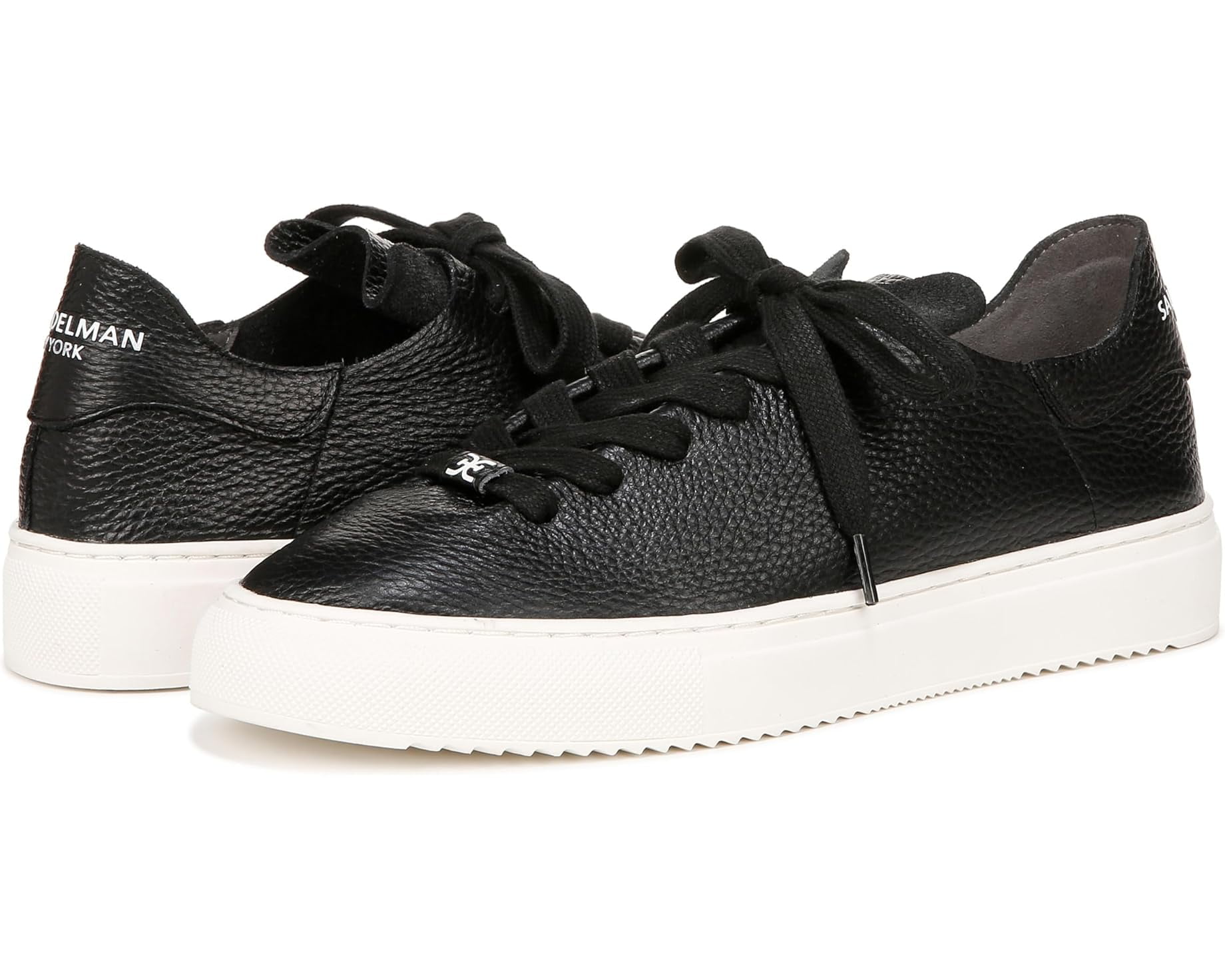 Sam Edelman Women's Poppy Sneaker Black 11M - Walmart.com