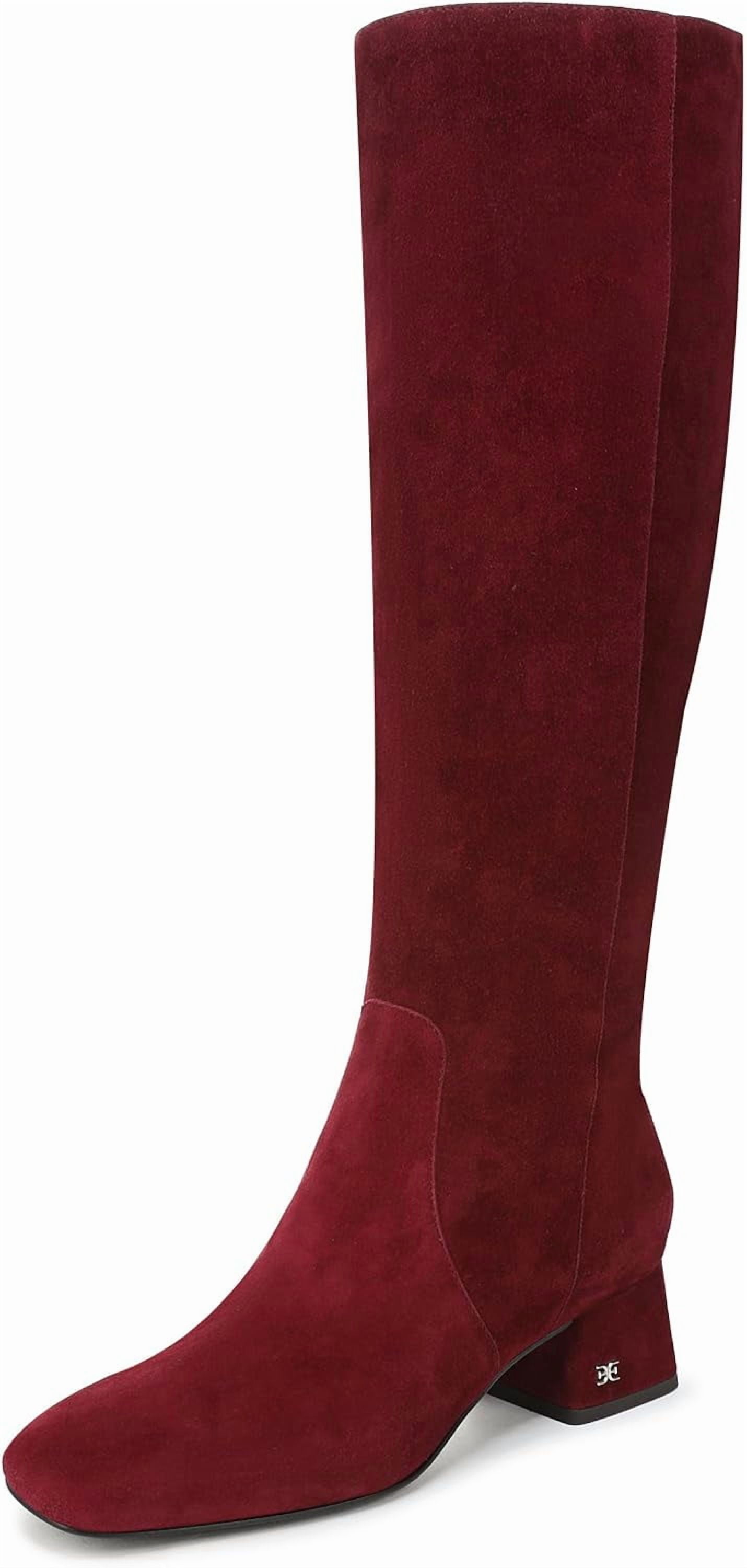 Sam Edelman Women's Porter Knee High Boot French Merlot 9M - Walmart.com