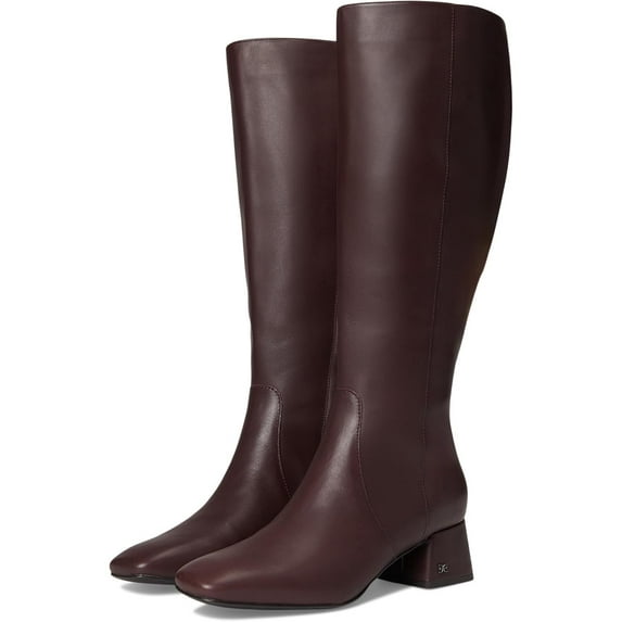 Sam Edelman Women's Porter Knee High Boot Spiced Pecan Wide Calf 7.5M ...