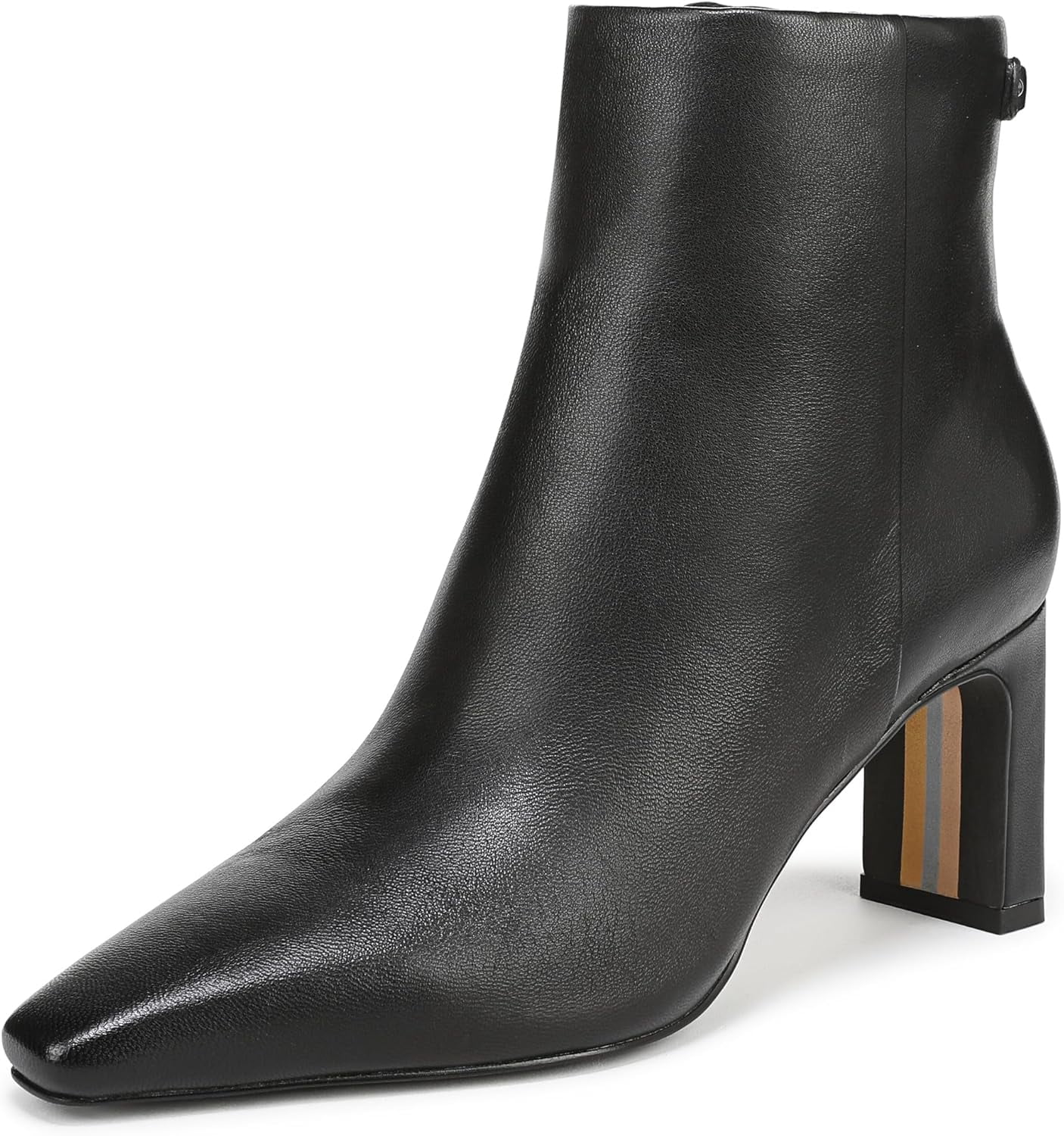 Sam Edelman Women's Saige Ankle Boot Black Leather 9M - Walmart.com