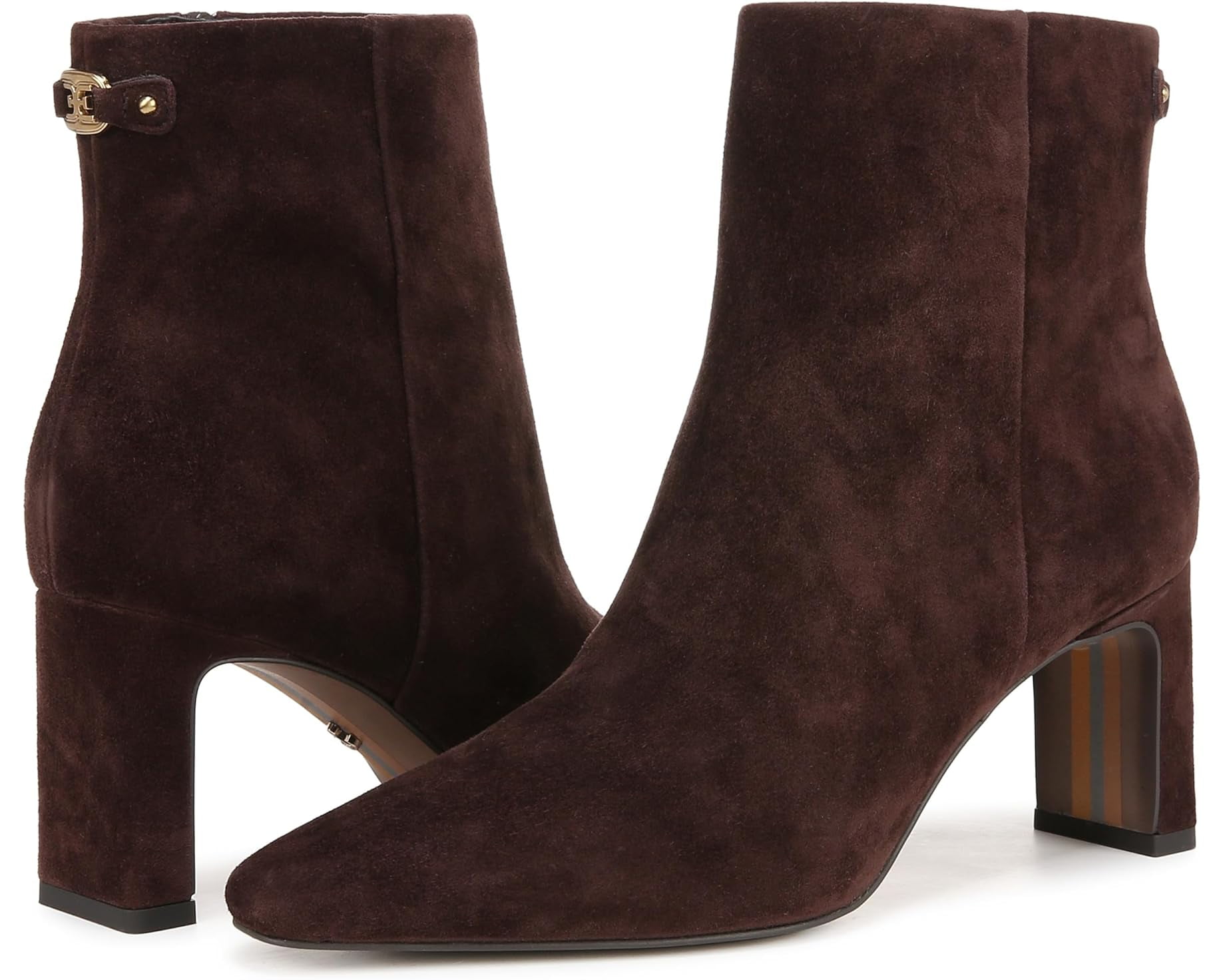 Sam Edelman Women's Saige Ankle Boot Cafe Noir 11M - Walmart.com