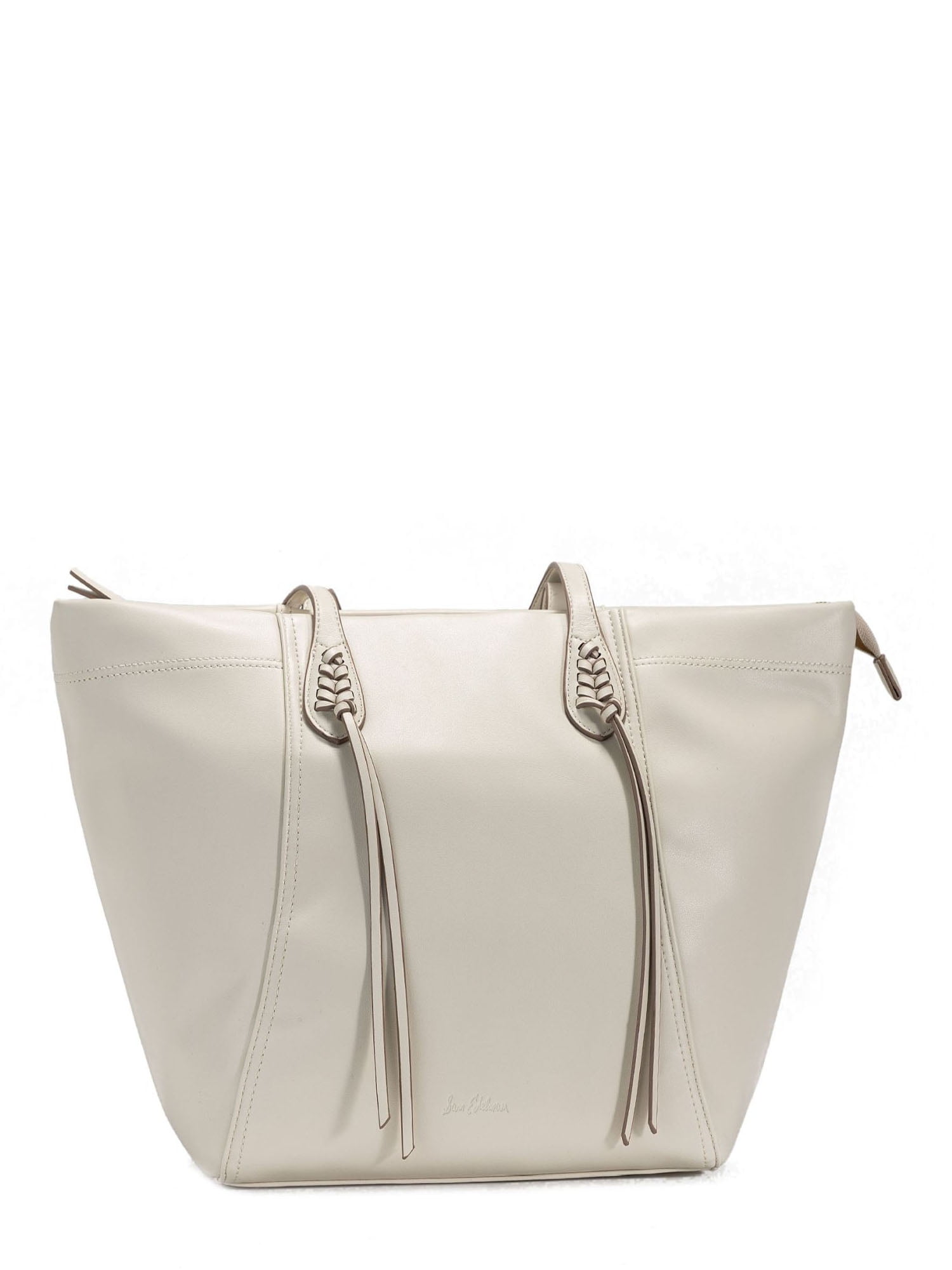 Sam Edelman Women's Sienna Tote Handbag Ivory - Walmart.com