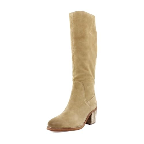 Sam Edelman Women's Soyer Knee High Boot Golden Caramel Suede 8M ...