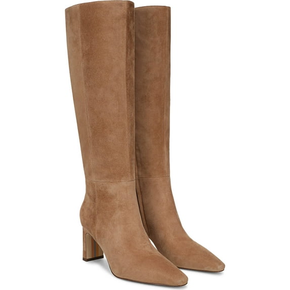 Sam Edelman Women's Sylvia Cyprus Tan Wide Calf Knee High Boot 8M ...