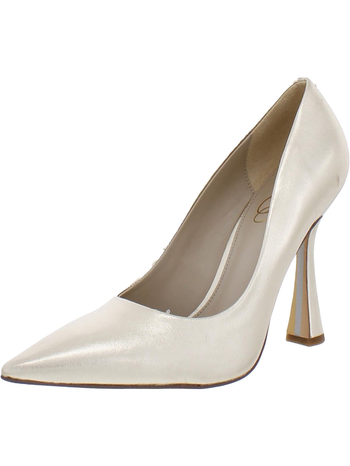 Sam Edelman Womens Antonia Leather Pointed Toe Pumps - Walmart.com