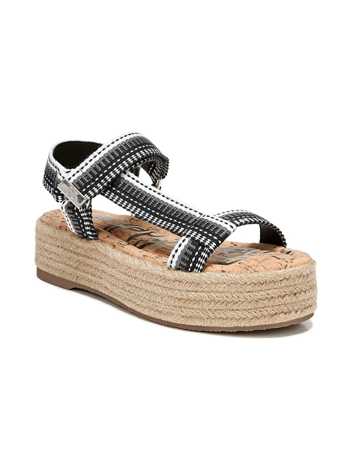 Sam Edelman Womens Artica Woven Gladiator Platform Sandals - Walmart.com