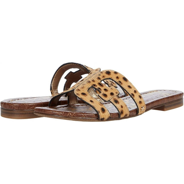 Sam Edelman Womens Bay Classic Slide Sandal 5 Tan Multi - Walmart.com