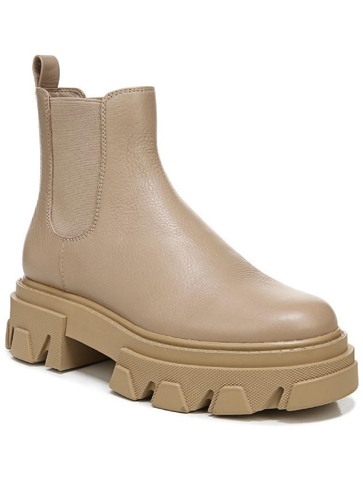 Sam Edelman Womens Daelyn Leather Lug Sole Ankle Boots - Walmart.com